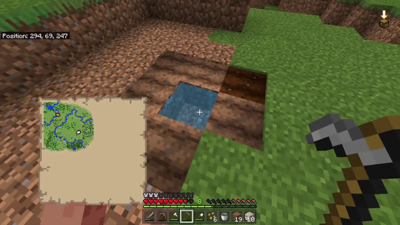 MInecraft flat earth survival - YouTube