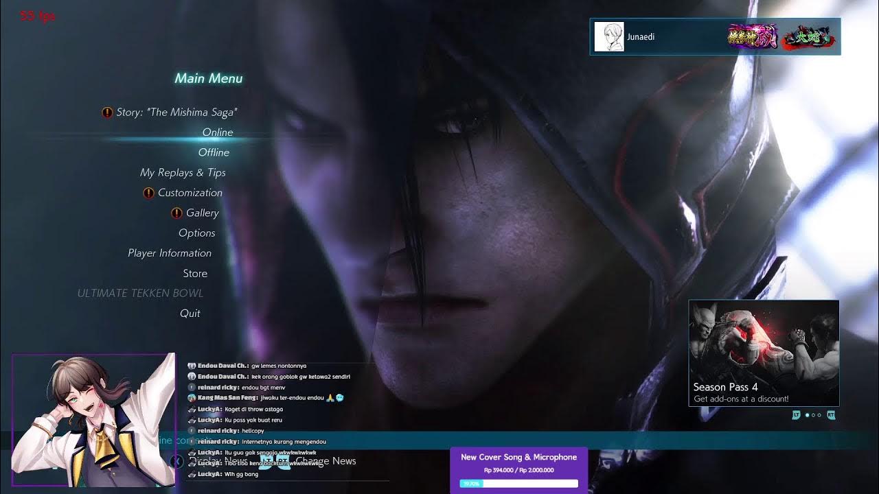【TEKKEN 7】Tekken God Omega lul quick match chillingg【Vtuber Indonesia】 - YouTube