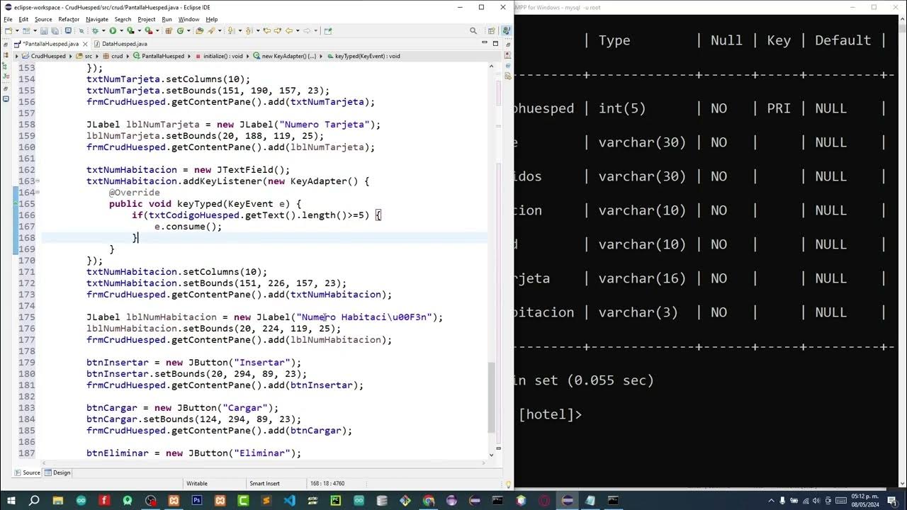 Como hacer un CRUD paso a paso con Lenguaje Java y MySQL en IDE Eclipse - YouTube