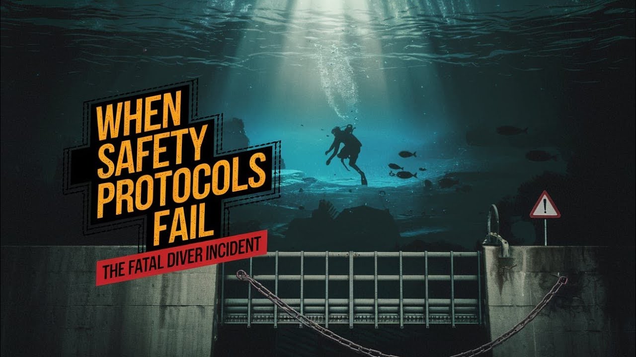 the lake oliver dam accident | dam sucks diver inside - YouTube
