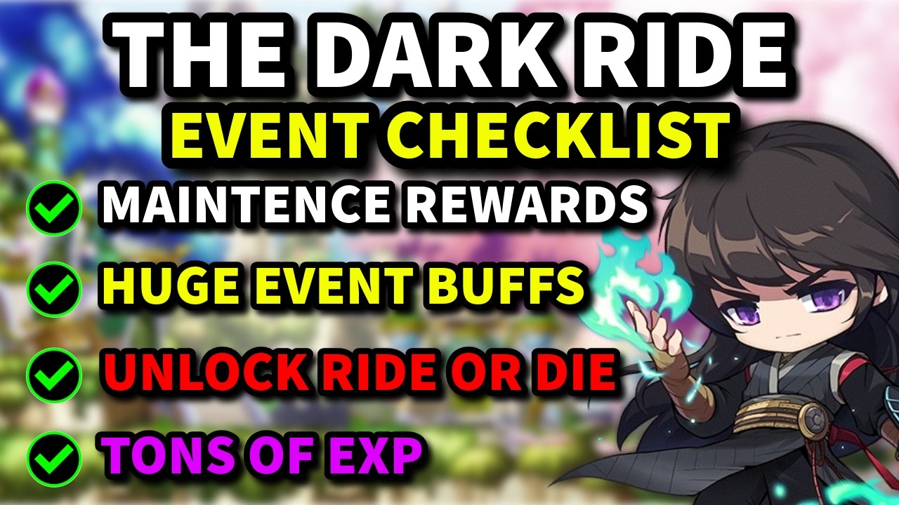 EVERYTHING YOU SHOULD DO - Maplestory Ride or Die Event Guide - YouTube