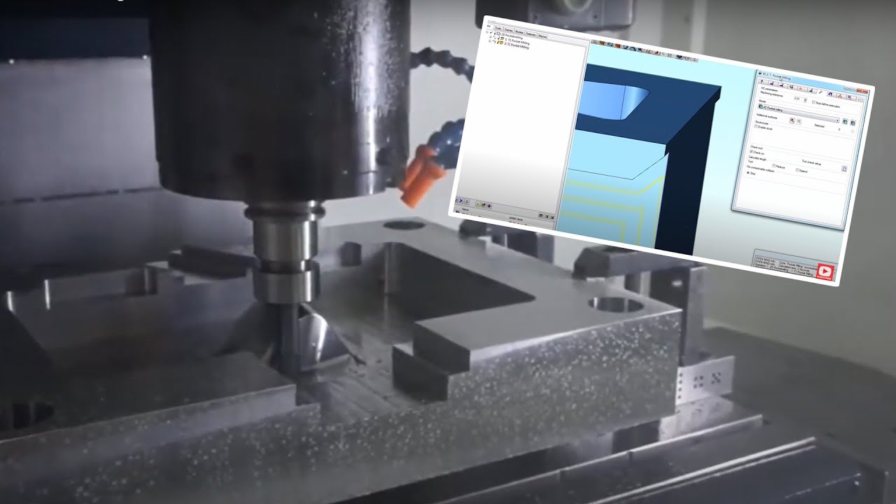Perfect if you're CNC machining just 2D or simple parts - YouTube