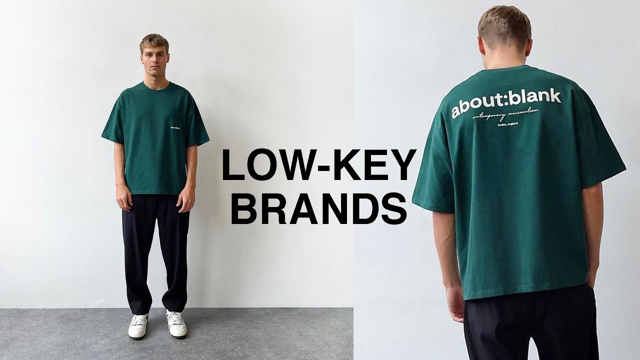 LOWKEY FASHION BRANDS YOU NEED TO KNOW 2022 - YouTube