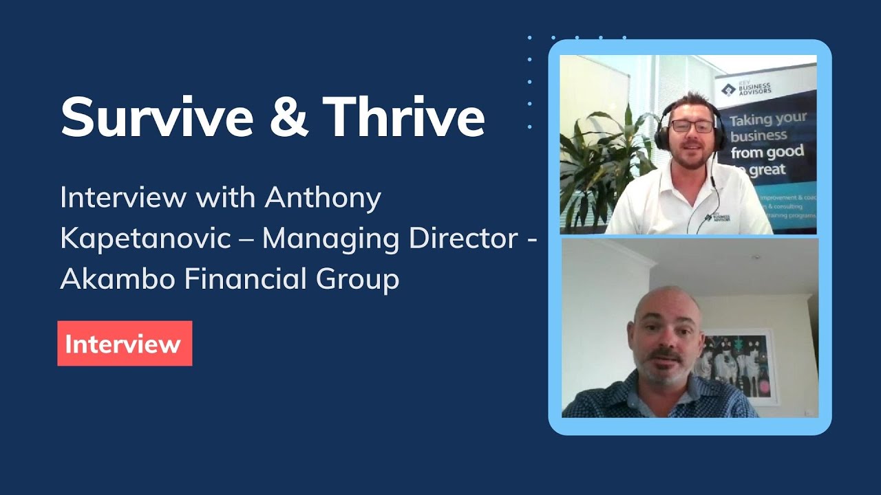 Interview with Anthony Kapetanovic – Managing Director - Akambo ...