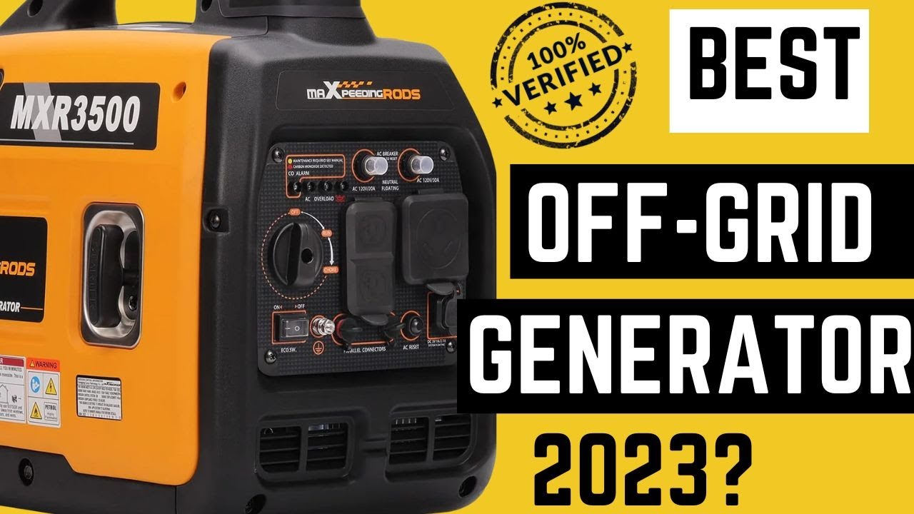 Super Quiet 3500 Watt Generator By Maxpeedingrods For Off-Grid, RV ...