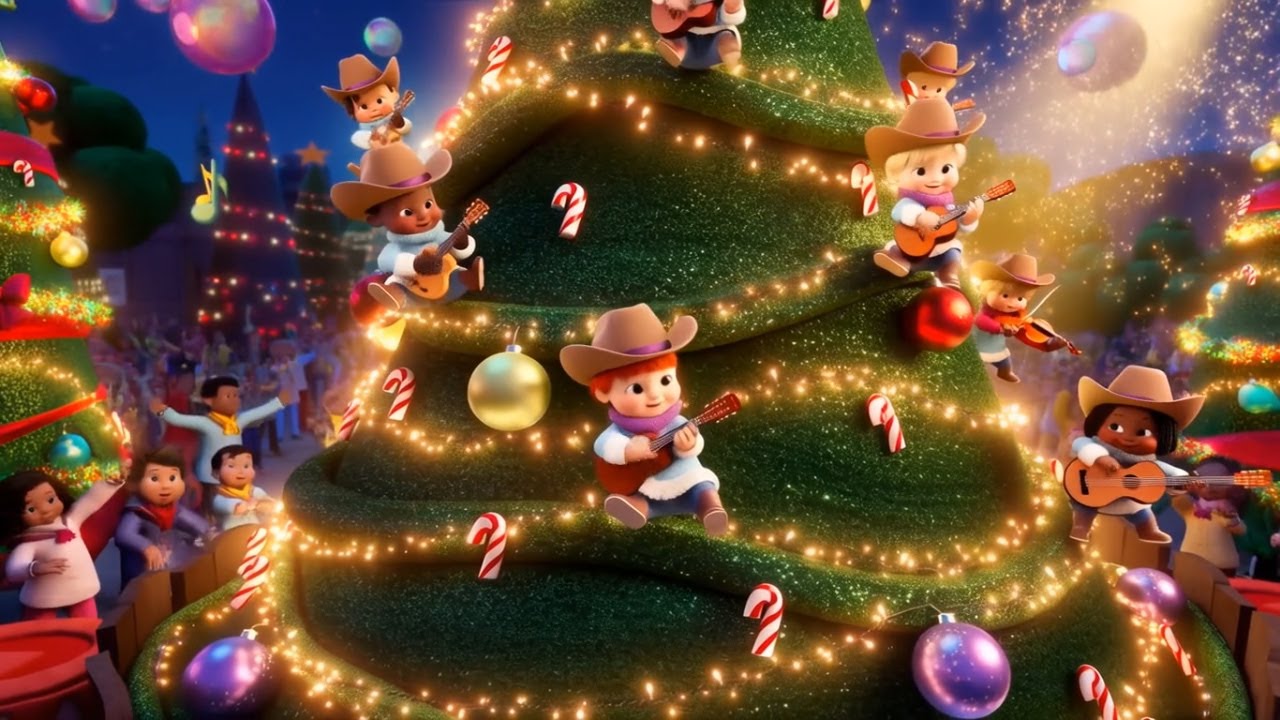 " Cowboy Santa " Country Holiday Tour on a Christmas Float ( Mystic ...