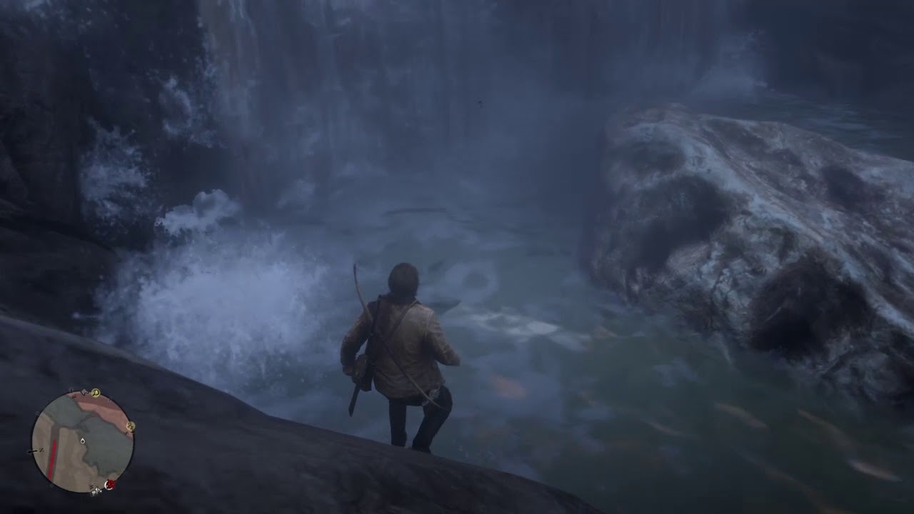 Red Dead Redemption 2 : Treasure at Cumberland Falls - YouTube