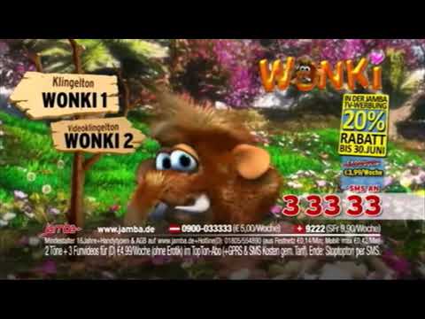 Jamba: Wonki - Bumm Bumm Bumm Commercial (Germany, 20% version)