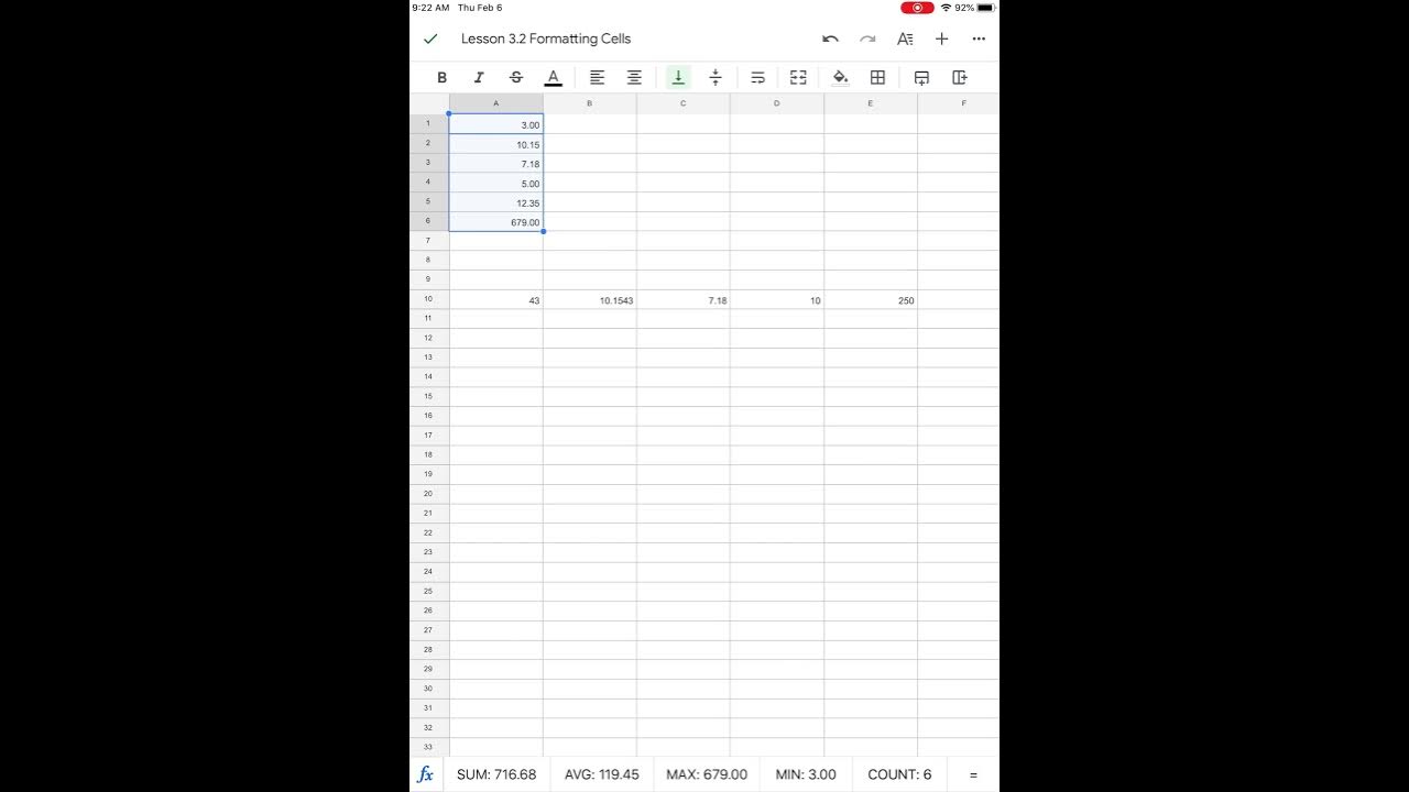 How to Format a Cell to Two Decimal Places and Currency - YouTube