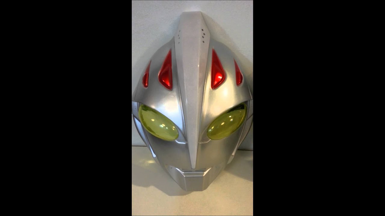 Ultraman mask with sound - YouTube