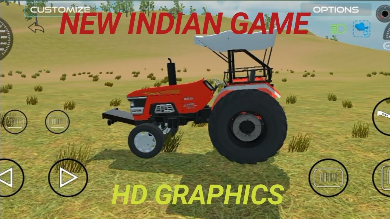 New Indian Tractor Game With Arjun Tractor With Voice In Hindi Made By new-indian-tractor-game-with-arjun-tractor-with-voice-in-hindi-made-by