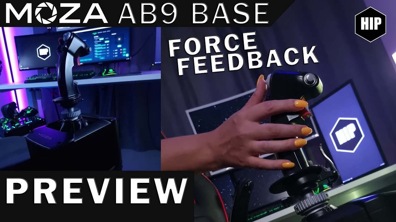 END OF AN ERA | MOZA AB9 FFB Base preview | True TRIM & Forces | DCS Profiles | Force Feedback ...