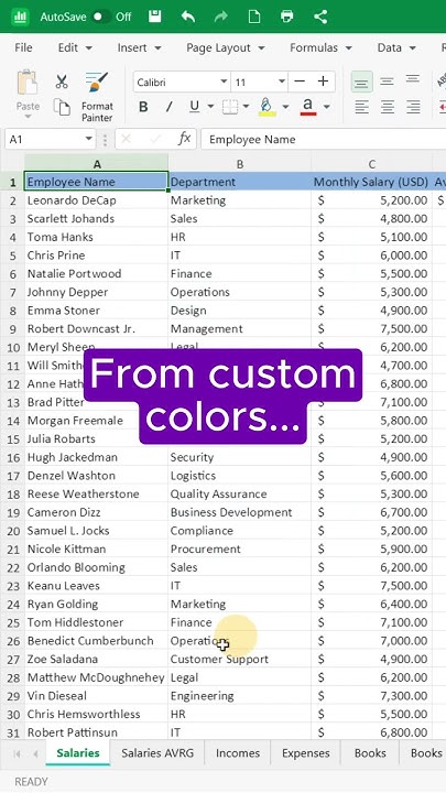 Sheets Hack | 🎨 Color-code your Tabs when you’re working with many! 🙌 #excel #sheets #exceltips ...