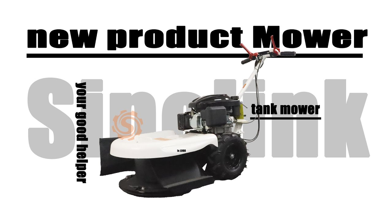 SINOLINK's latest tank mower helps you easily deal with weeds in the ...