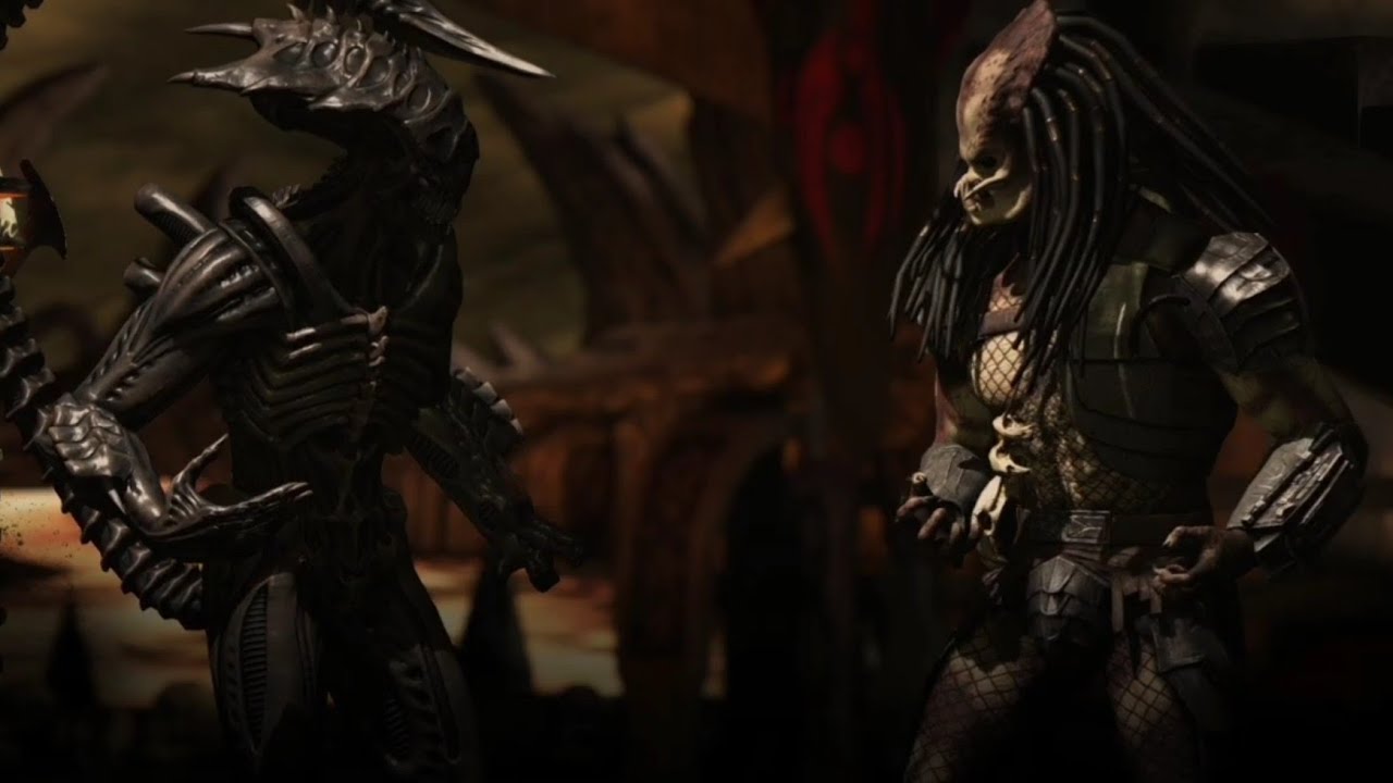 Mortal Kombat X - Alien (Konjurer) Vs Predator (Warrior) - Very Hard ...