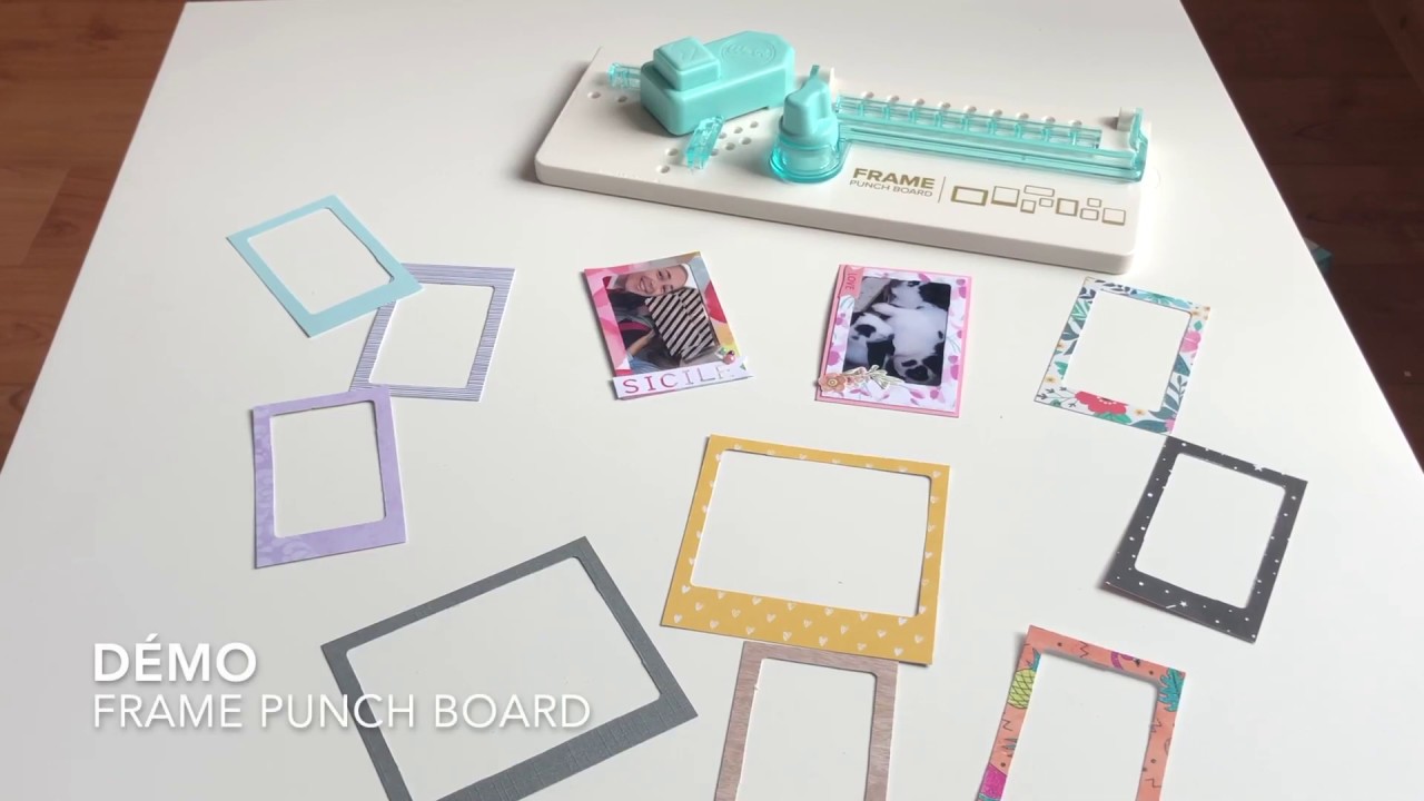 [ Démo ] frame Punch Board - YouTube
