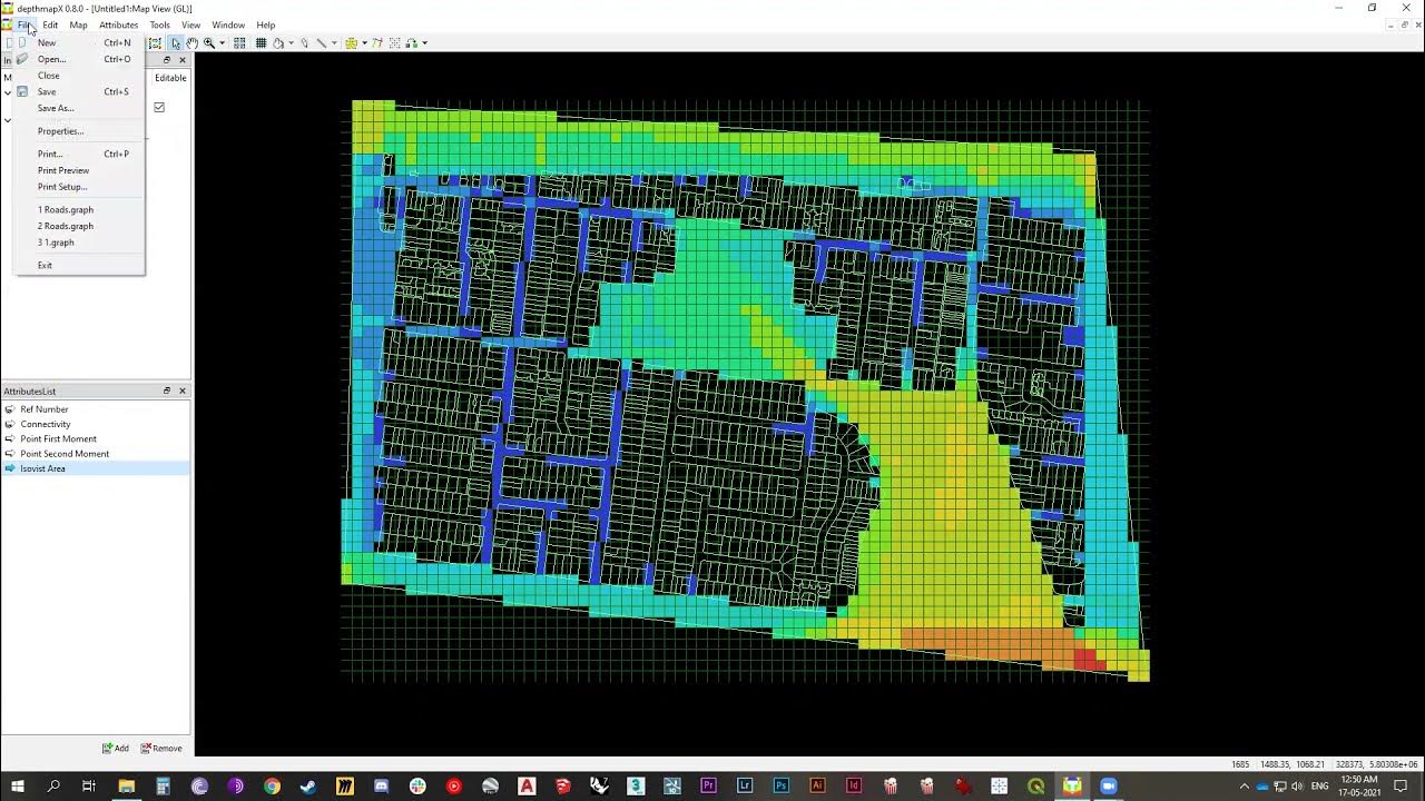 03 | DepthmapX: Building Data for Visibility Analysis - YouTube