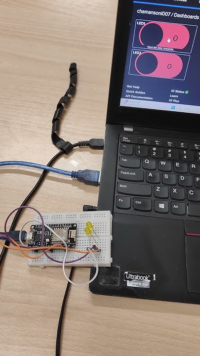 My First IOT Project #iot #nodemcu #arduino #shorts #viralshort #trending #tech #science #diy # ...