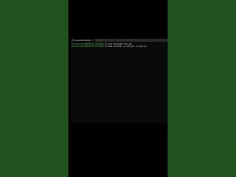 Unix Basics user and group assignment | File operations #unix #unixtutotial #unixbasics #shorts ...