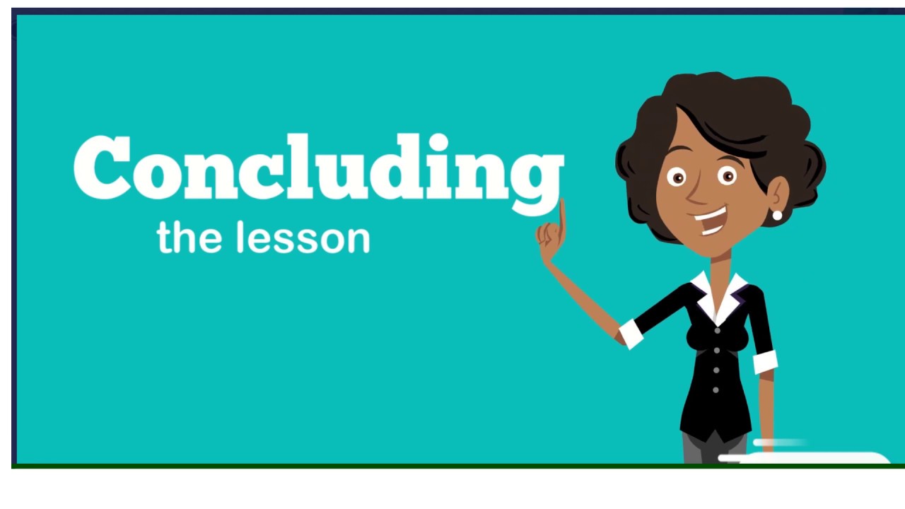 T1D Concluding the Lesson - YouTube