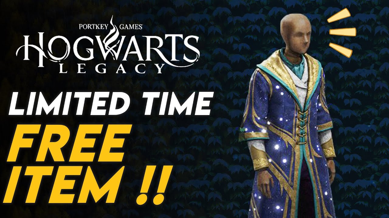 Merlin's Cloak will be AVAILABLE on Hogwarts Legacy Twitch Drops ...