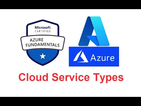 Microsoft Azure Fundamentals: Cloud Service Types - YouTube