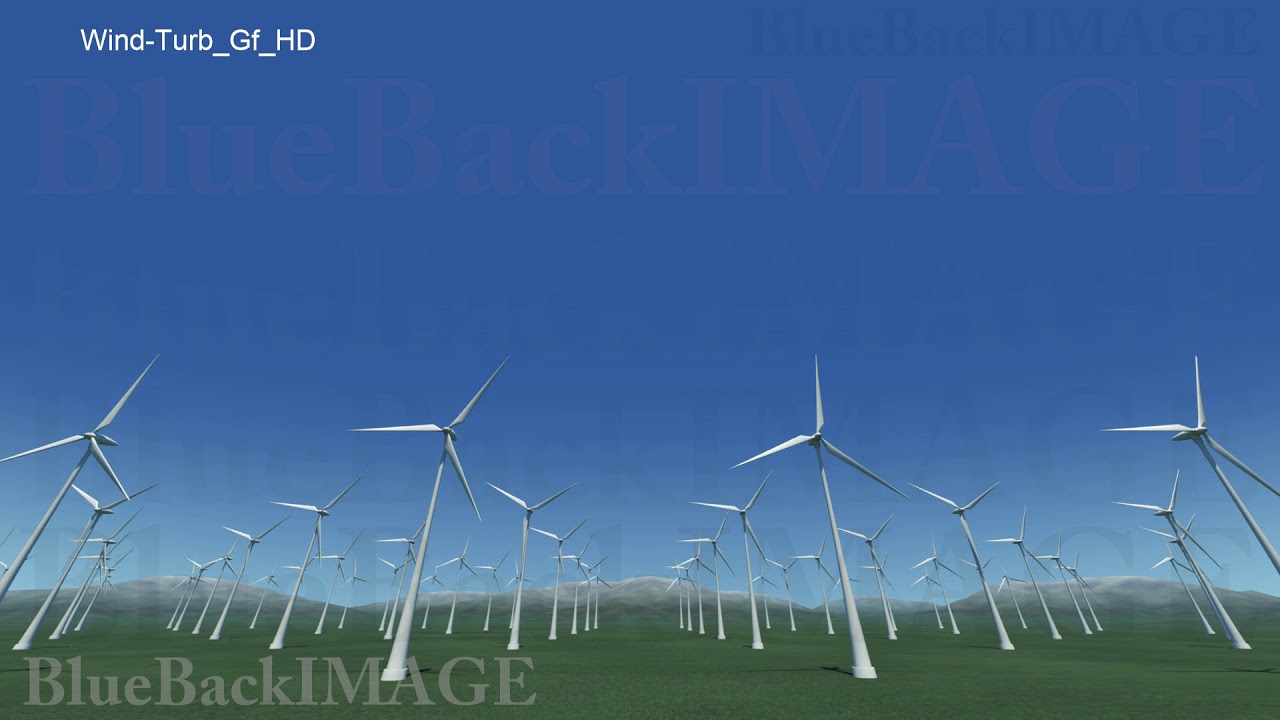 Stock Footage Wind Turbines Renewable Energy Power Green clean Wind ...