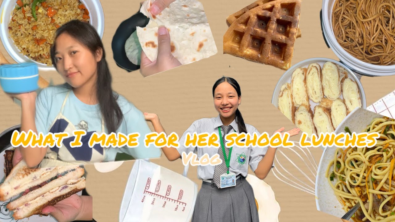 Vlog: Making school lunches for a week || 📍Dimapur - YouTube