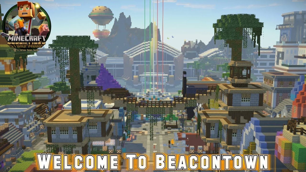 Minecraft Story Mode - Welcome to Beacontown - YouTube