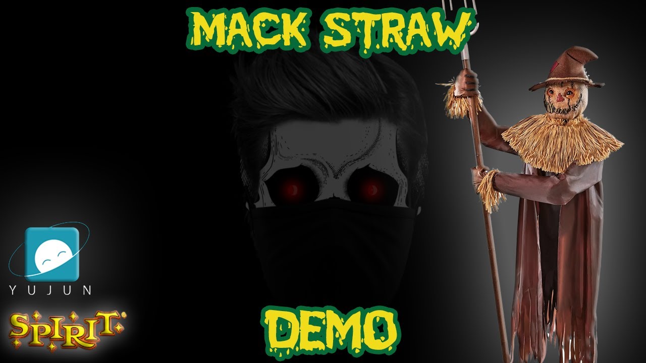 (Spirit Halloween) YJ Mack Straw 2024 Demo - YouTube