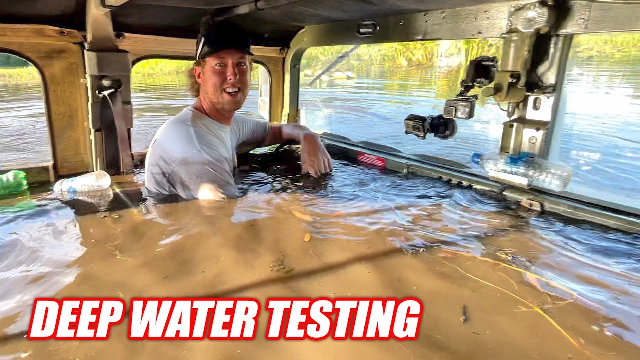 Testing Our HUMVEE To NEW Depths!!! Is It Ready To Drive Completely ...
