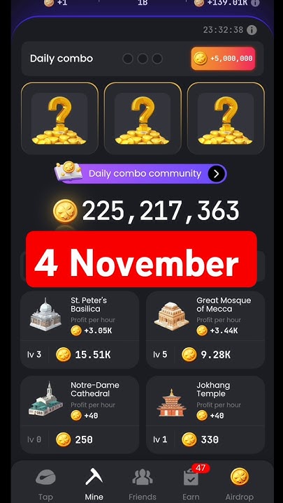 Zen coin daily combo Today 4 November | Zen coin combo cards #zencoin #combo - YouTube