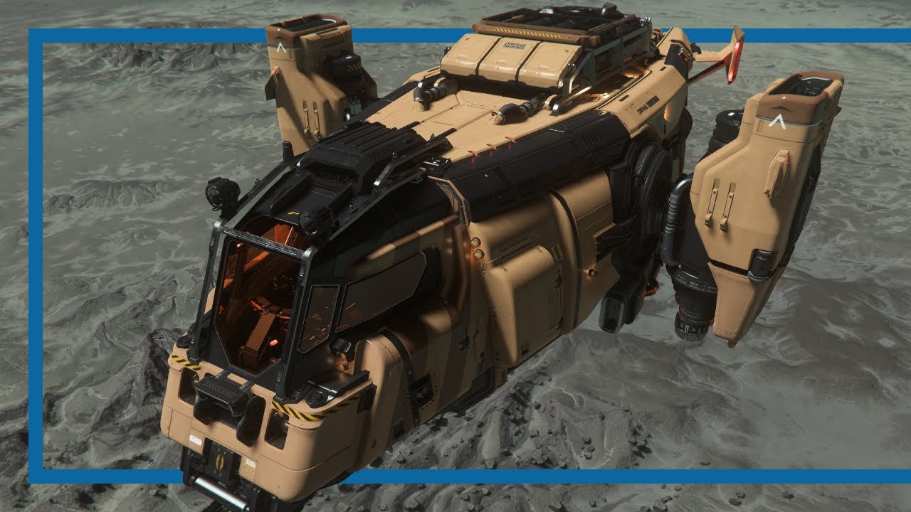 Beauty of Star Citizen Ships | Drake Cutter Rambler (Cliffhanger Livery ...