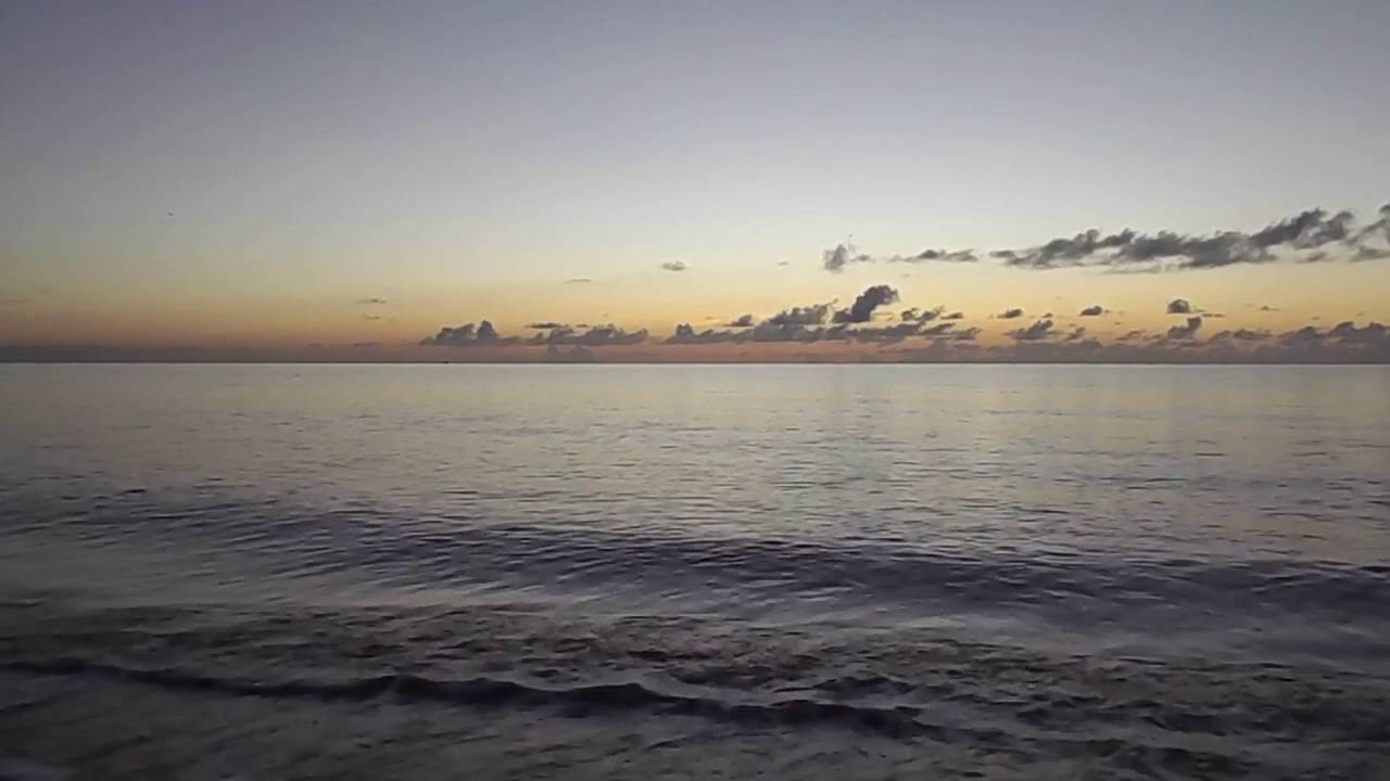 Late dawn surf - YouTube