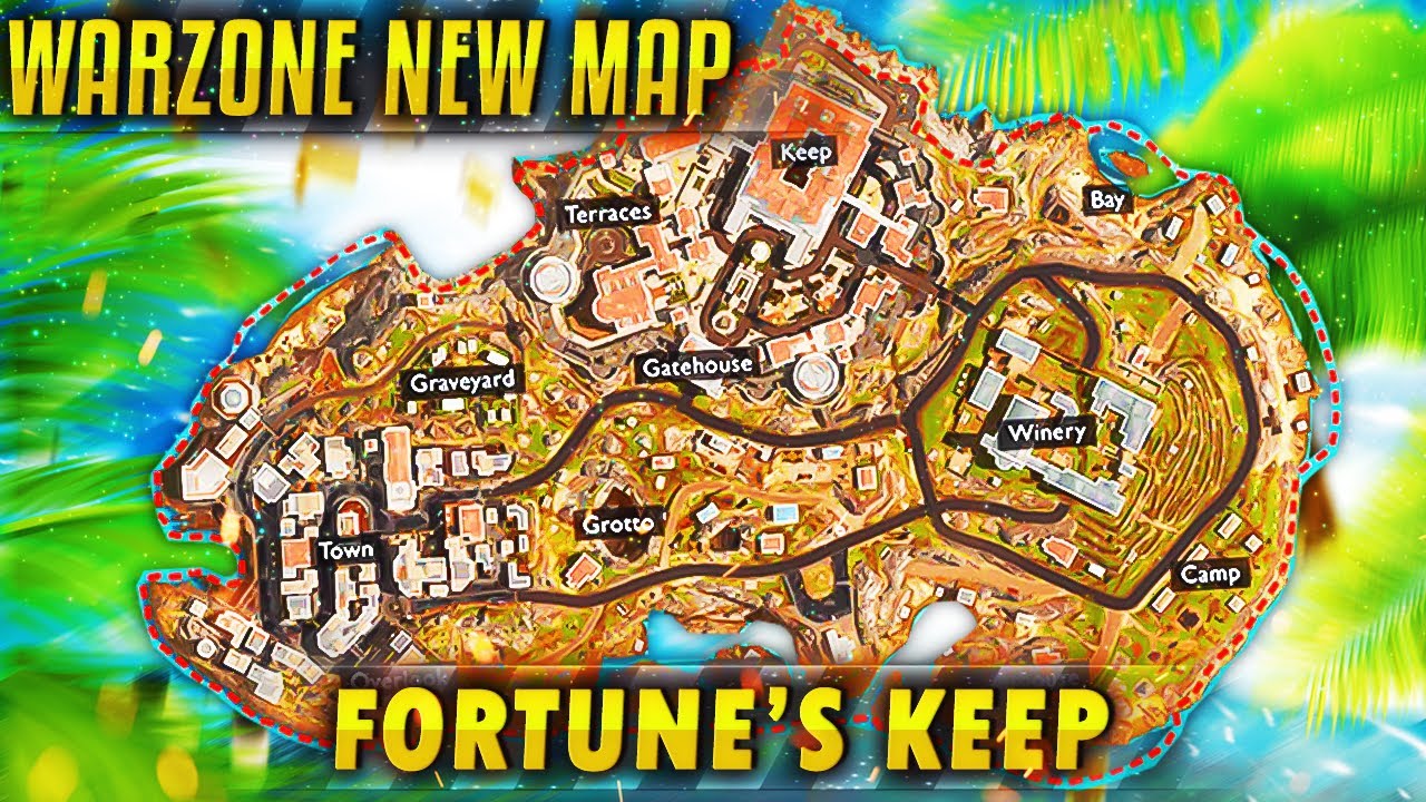 Season 4s New Map Fortunes Keep is..... - YouTube