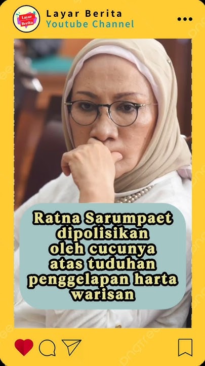 Ratna Sarumpaet dipolisikan oleh cucunya atas tuduhan penggelapan harta warisan #shorts - YouTube