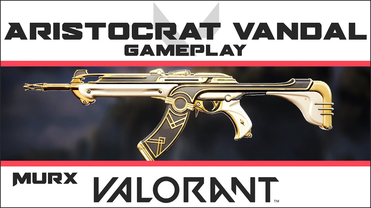 Aristocrat Vandal VALORANT Skin GAMEPLAY | Skins Collection Showcase ...