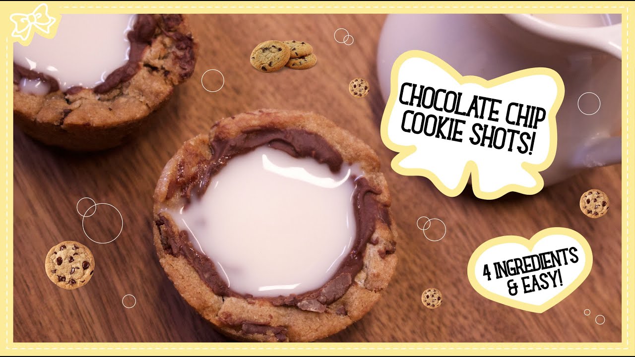 DIY Chocolate Chip Cookie Milk Shots! - YouTube