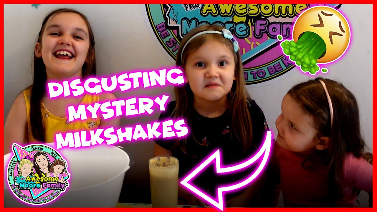 Disgusting Mystery Milkshake Challenge - RANDOM INGREDIENTS - YouTube