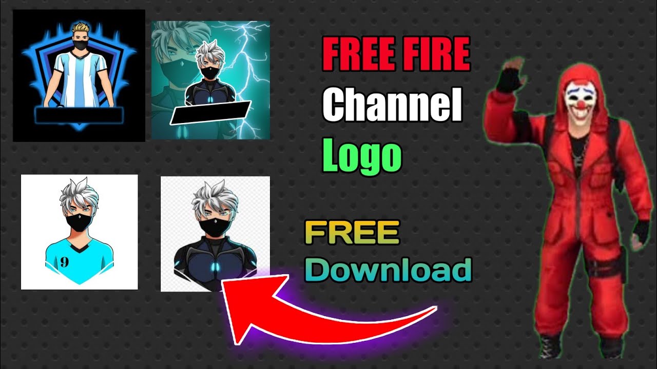 Gaming channel logo for FREE FIRE Channel ke liye - YouTube
