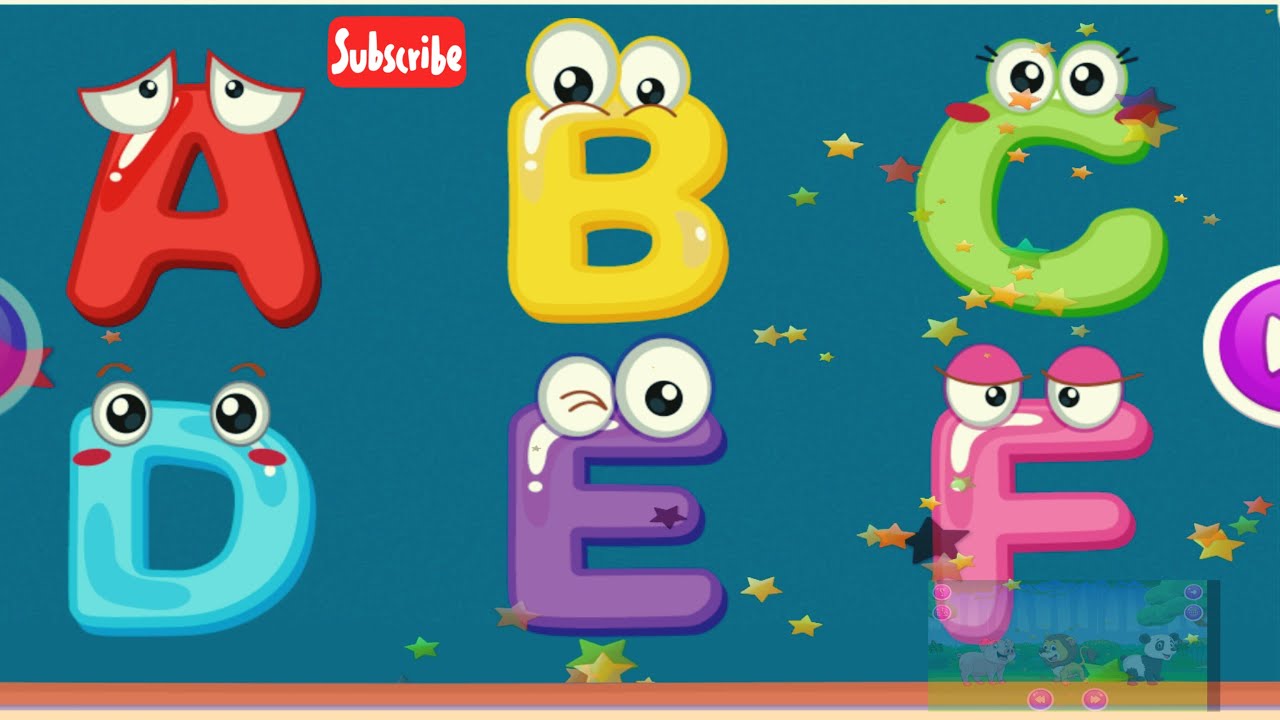 Learn Alphabet Animal Name furits Vegetables! 1 to 20 and colors name ! Kiddo Learn Game for ...