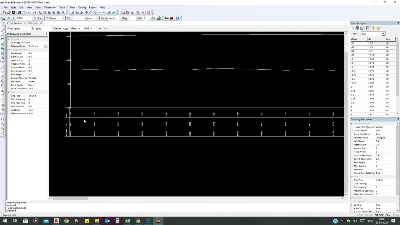 How to Create L- Section in road Estimator - YouTube