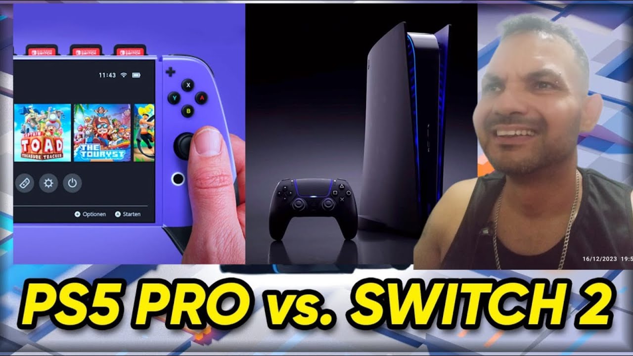 Ps5 Pro Ira Competir com Switch 2 a 400 Dólares - StarWars 2 Snes ...