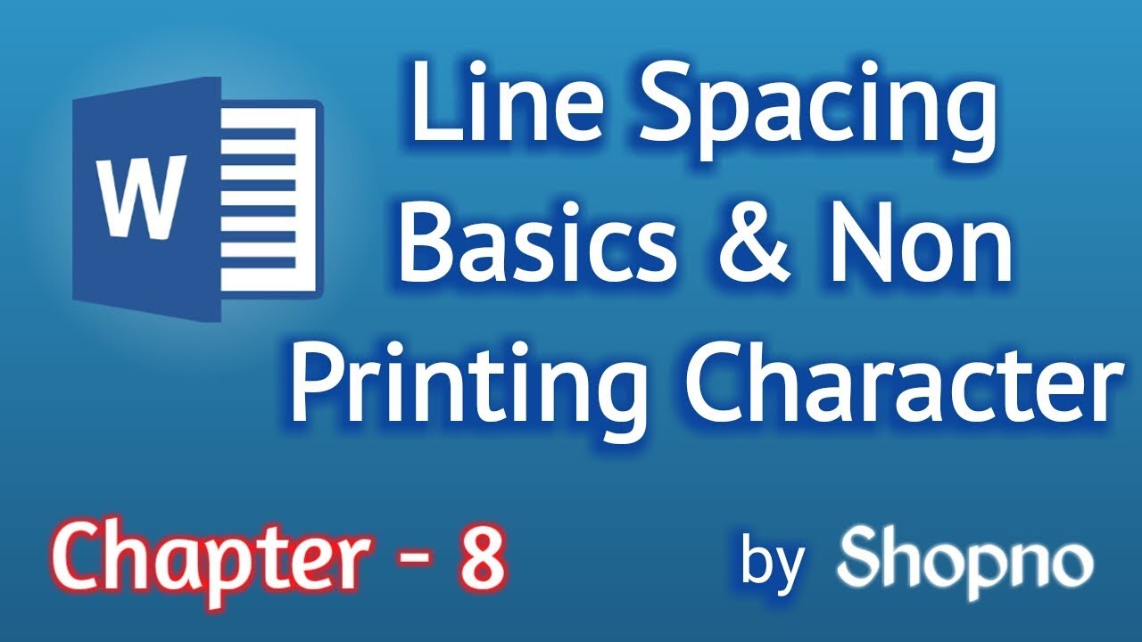 What are non printing characters in word 2013 - perdutch