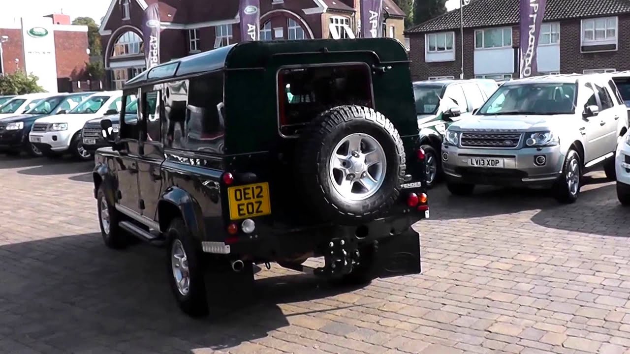 Beadles Aintree Green 2012 Land Rover Defender 110 2.2l - YouTube