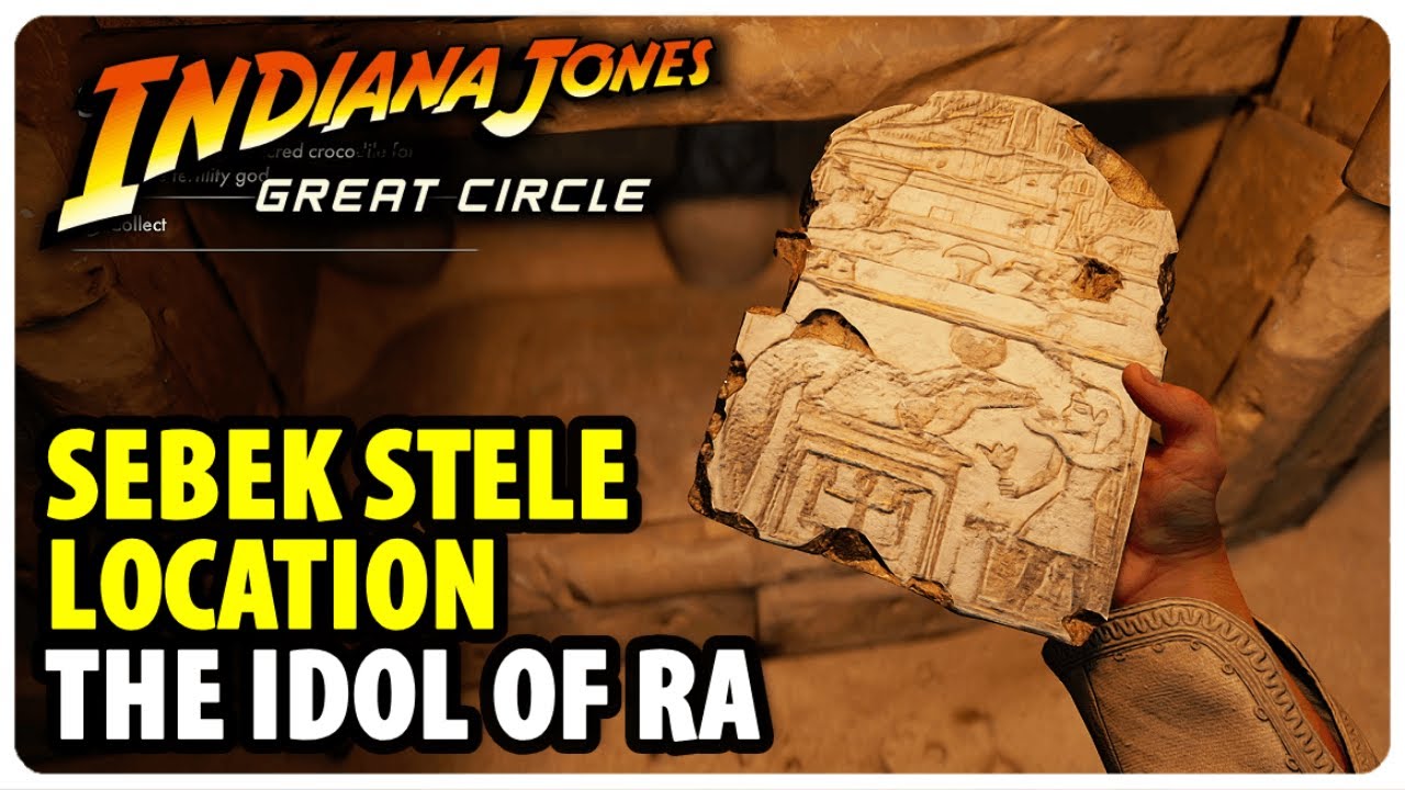 Sebek Stele Location - The Idol of Ra | Indiana Jones and the Great ...