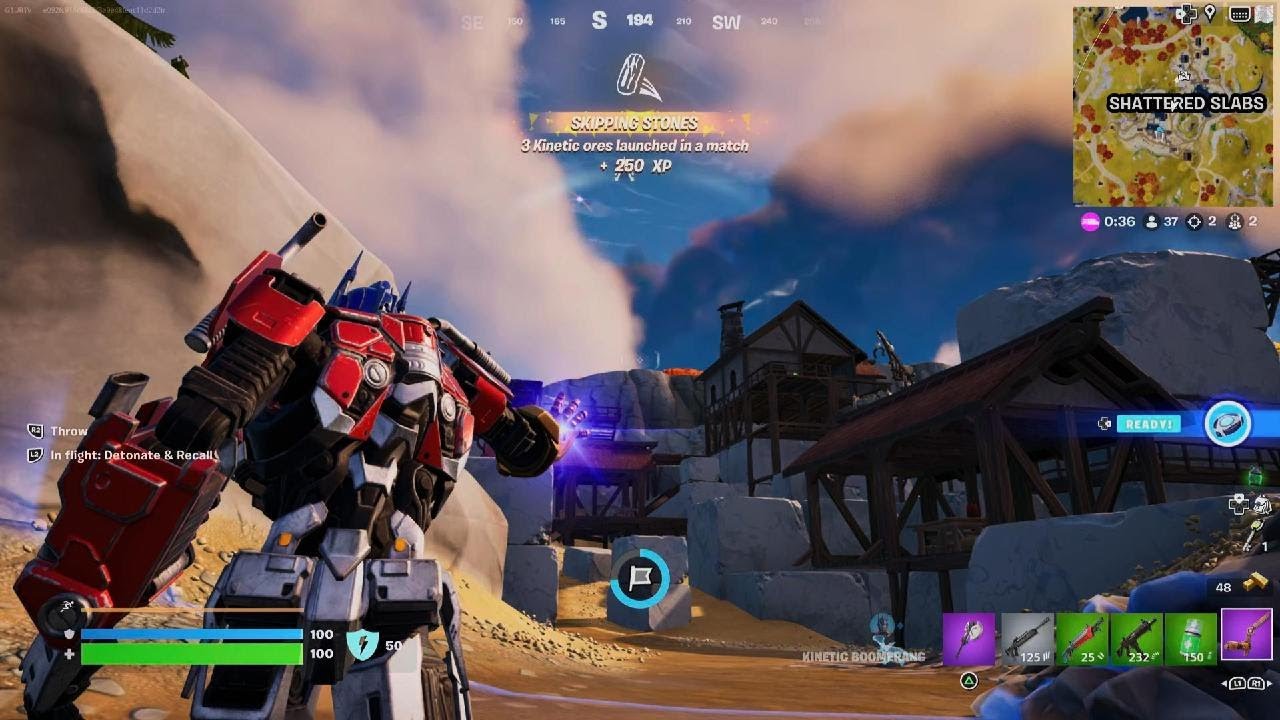 Fortnite C4 S3 first win - YouTube