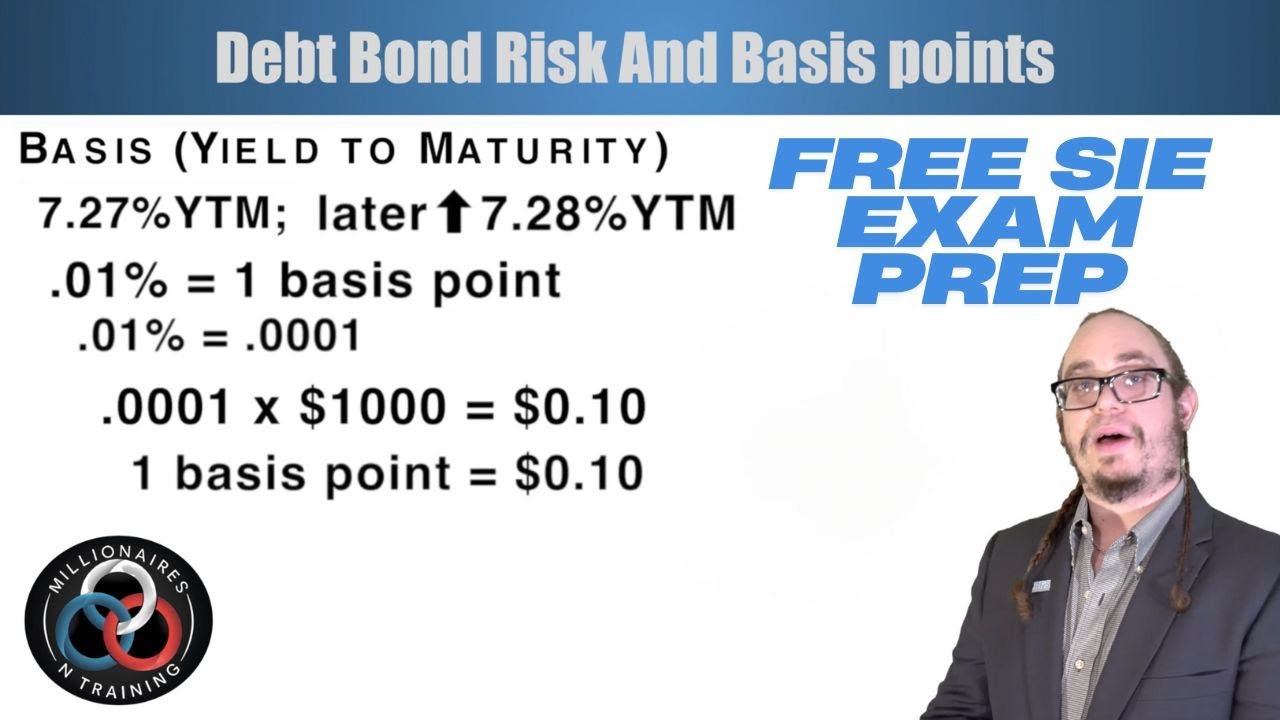 Debt & Bond Risks Explained: Current Yield, Yield to Maturity, Yield to Call & Basis Points SIE ...