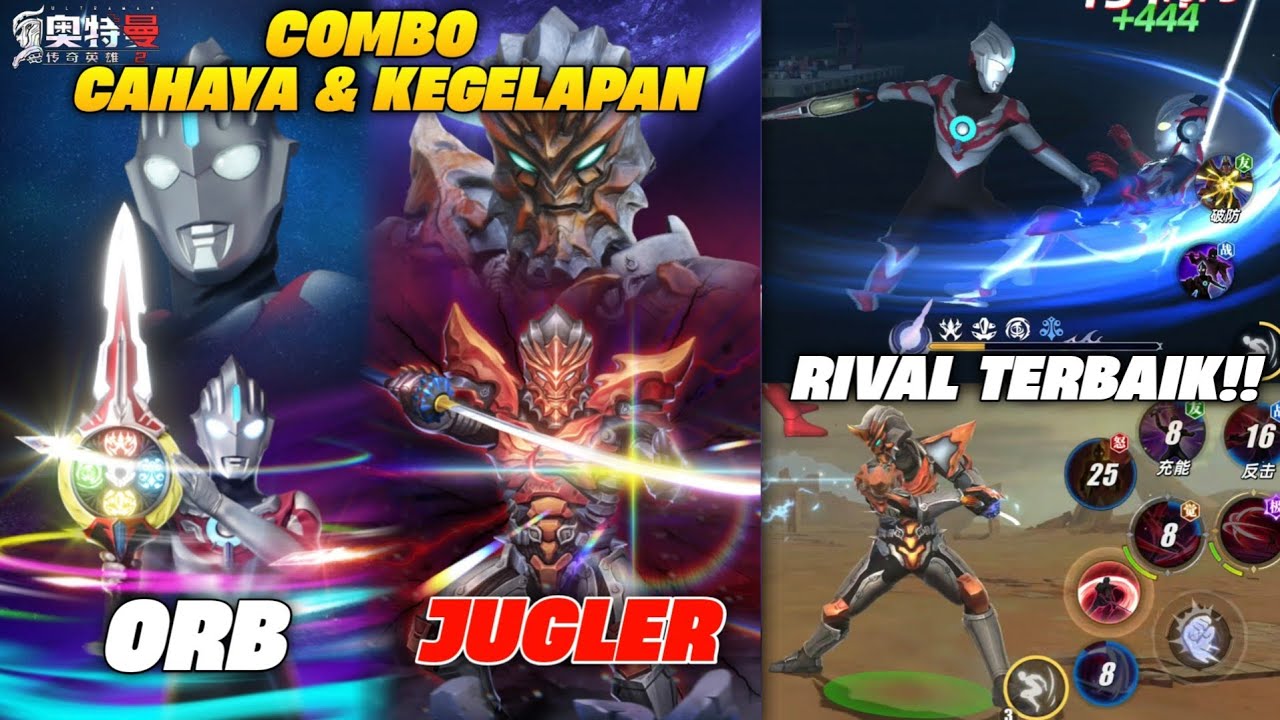 JUGLER BUF JADI ENAK BANGET!! - PVP ULTRAMAN ORB & JUGLER - GAME ...
