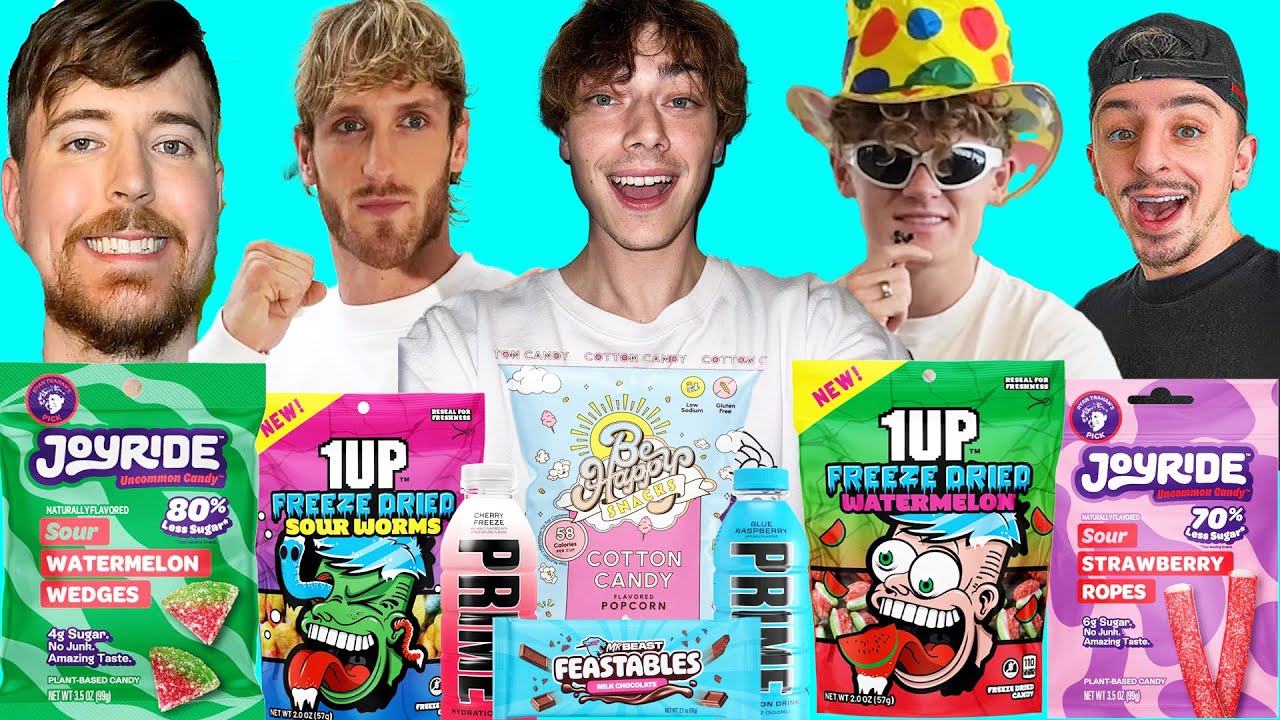 TRYING VIRAL INFLUENCERS CANDY! - YouTube